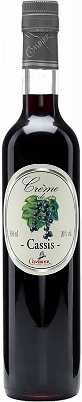 Ликёр Combier Creme de Cassis 0.7 л (Комбье Крем де Кассис), купить в ...